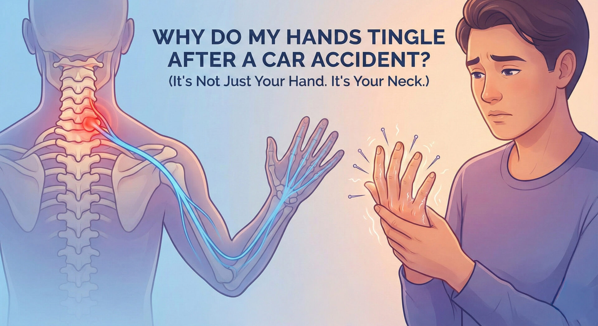 Why Do My Hands Tingle After a Car Accident? (Whiplash)